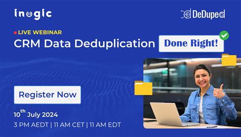 Webinar Dynamics Crm Duplicate Data Cleaning Done Right With Phonetic Fuzzy Matching And Much