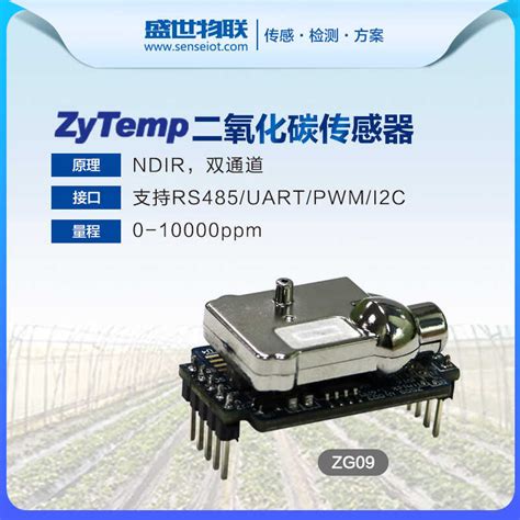 Zg09 Carbon Dioxide Sensor Module For Indoor Detection Of Co2 Gas Concentration In Agricul