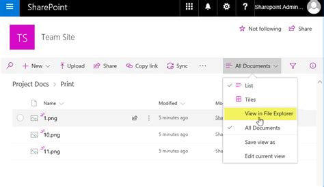 Sharepoint Online Open Document Library In File Explorer Sharepoint Diary