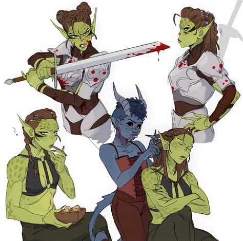 Lae Zel Dungeons Dragons And More Drawn By Twinkiesdraws Danbooru