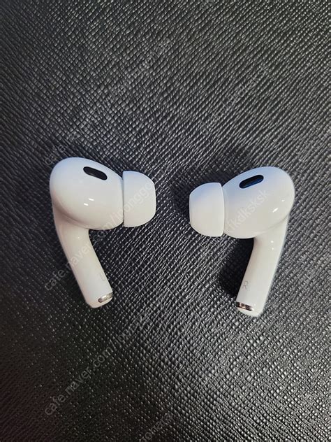 에어팟프로2 2세대 실착1회 오른쪽 왼쪽 양쪽 유닛 팝 케이스거치대보호필름 중고나라
