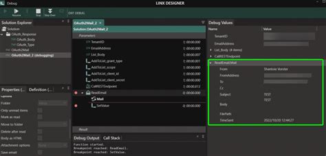 Using Oauth2 To Access Emails Linx