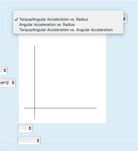 Solved Torque Angular Acceleration Vs Radius