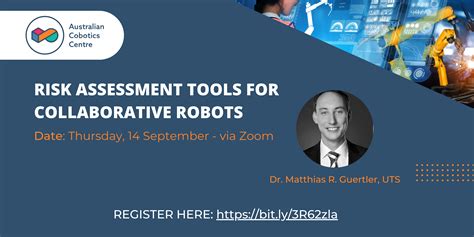Seminar Series Risk Assessment Tools For Collaborative Robots Australian Cobotics Centre