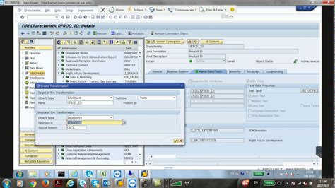 sap bw infoobject properties table at sandra moody blog