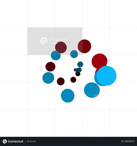 circular dots loader animated icon download in json lottie or mp4 format
