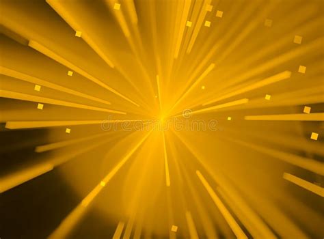 Computer Generated Image For Elegant Gold Background Or High Tech Design Stock Illustration