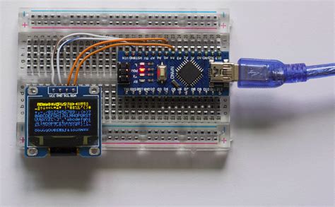 Ssd1306 Oled Displays Microcontroller Electronics