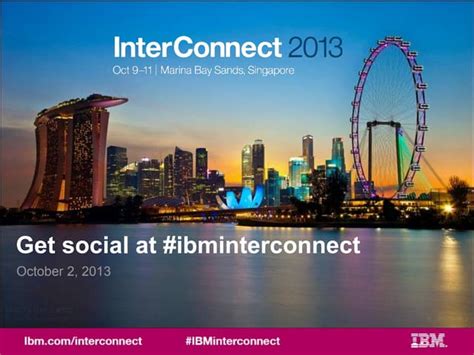 ibm interconnect 2013 social overview ppt