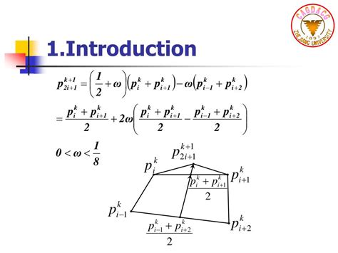 ppt a g 2 and shape preserving subdivision scheme for curve