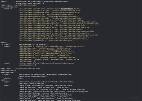 Iosmacos Dylib、tbd和framework库详解 掘金
