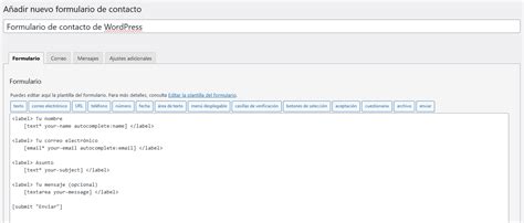 Crear Un Formulario De Contacto En Wordpress En 6 Pasos