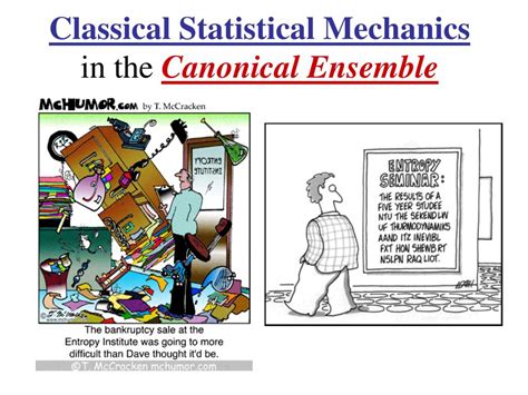 PPT Classical Statistical Mechanics In The Canonical Ensemble PowerPoint Presentation ID 6750009