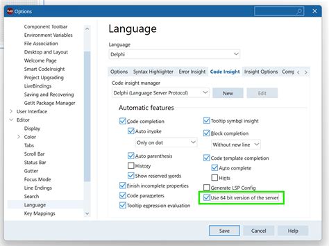 Delphi Lsp 64 비트의 파워를 대규모 프로젝트와 Codeinsight 향상에 활용 기술 기고 델파이 C빌더 Rad 스튜디오 데브기어 포럼