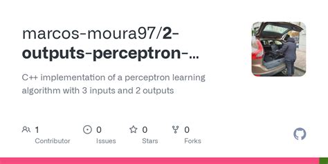 GitHub Marcos Moura Outputs Perceptron Algorithm C Implementation Of A Perceptron
