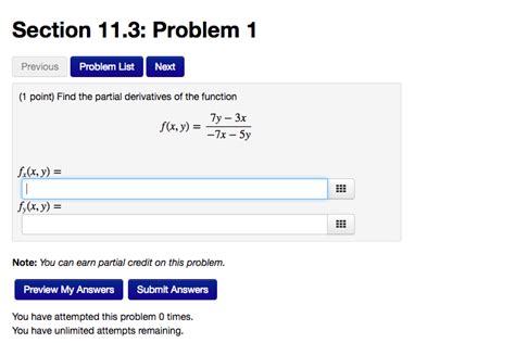 solved section 11 3 problem1 previous problem list next 1