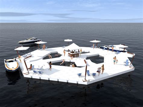 New Arrival Floating Platform Modular Pontoon Floats Floating Configuration System Floating