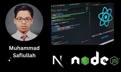 Develop React Js Mern Stack Next Js Node Js Web App By Safiullah136