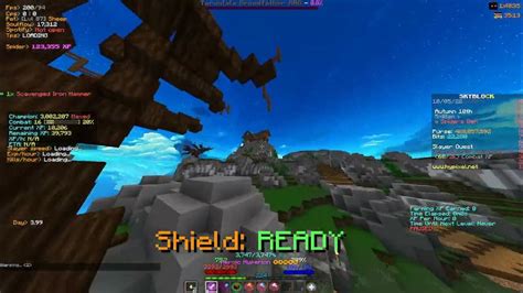 How To Get The New Ring Skyblock Halloween Update Youtube