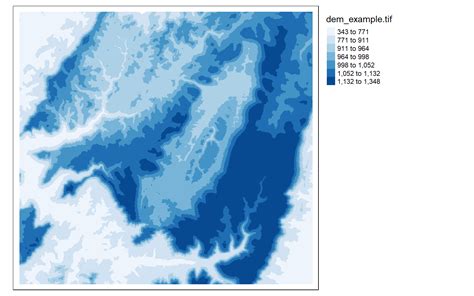 Raster Analysis With Terra