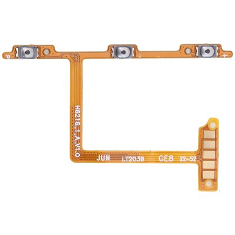 For Tecno Camon 16 S OEM Power Button Volume Button Flex Cable Alexnld Com