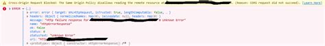 Javascript Angular 8 Fails To Read Response From A Request If There