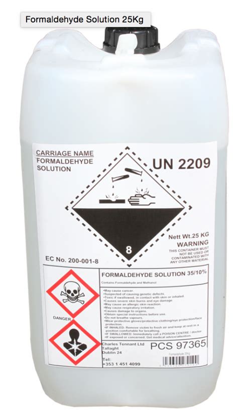 Formaldehyde Solution Town And Country Store