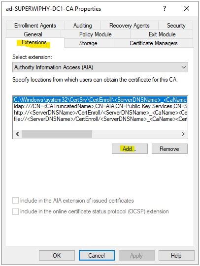 Windows Server Ca Ocsp Setup Super Wiphy