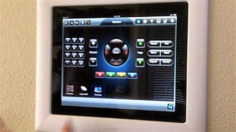 Iport Ipad In Wall Dock With Control4 Demo Youtube