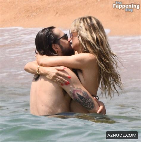 Heidi Klum And Tom Kaulitz Sexy In The Sun In Sardinia Aznude
