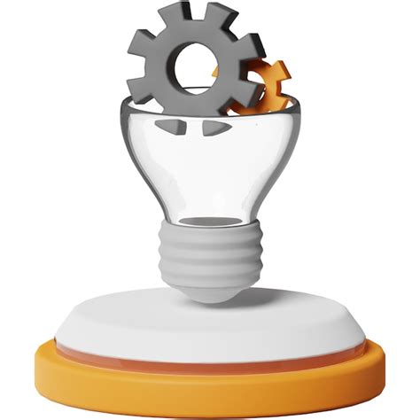 Premium Psd Process Design Thinking Creativity Idea Innovation 3d