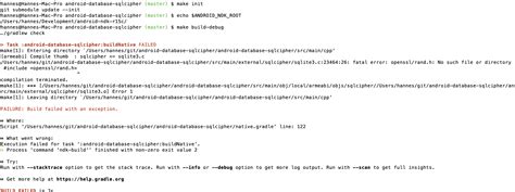 build from source misses openssl rand h · issue 447 · sqlcipher