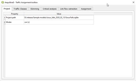 Paths And Assignment — Aequilibrae For Qgis