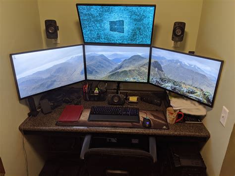 how do i span a wallpaper on only 2 out of 3 monitors in my triple