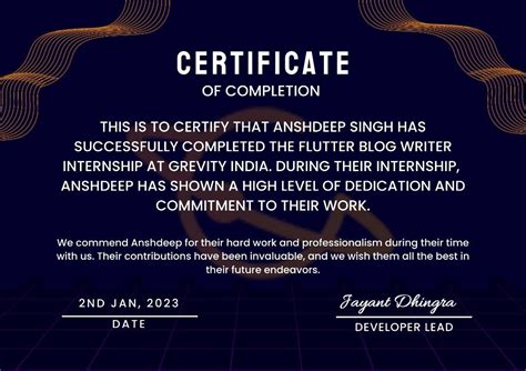 Anshdeep Singh On Linkedin Flutterdevelopment Grevityinternship Contentcreation Appdevelopment