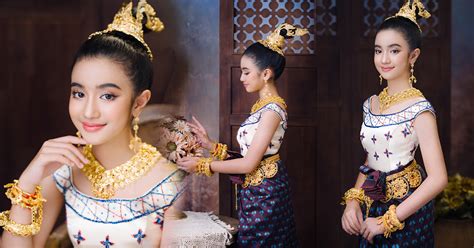 ស្អាតខ្លាំងណាស់ ព្រះនាងតូច ជេនណា មួយឈុតនេះឡើងដូចគំនូរ Khmerload