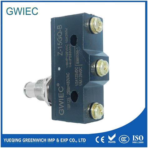 Micro Current Single Type Gwiec Limit Push Button Micro Switch Z 15gq B