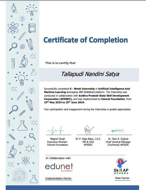 Nandini Satya Tallapudi On Linkedin Internship