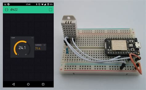 Temperaturehumidity Monitor With Blynk And Particle Projects Made