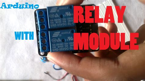 Arduino With Relay Module YouTube