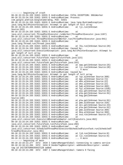 Log Cat 1655565373049 Pdf Computer Science Computer Engineering