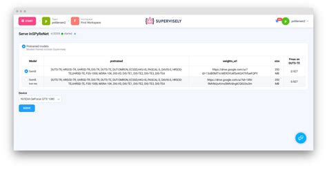 github supervisely ecosystem serve inspyrenet