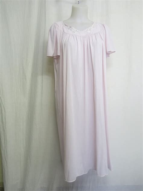 Old Fashioned Nightgown Nylon Nightgown Miss Elaine Gem