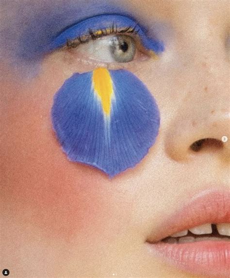 Pin On C O N C E P T Flower Makeup Editorial Makeup Creative Makeup
