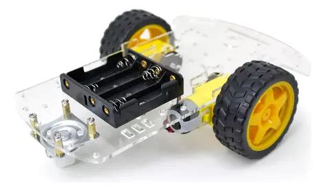 Kit Chassi Duas Rodas Smart Carro Robô Para Projeto Arduino MercadoLivre