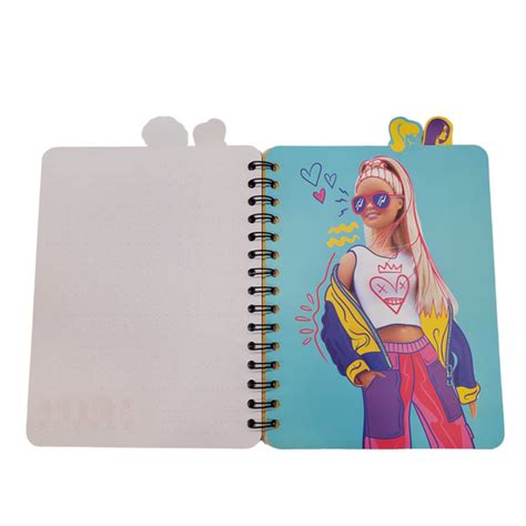 Barbie Office Barbie The Movie Notebook Barbie The Movie Pink Notebook Notepad Tabbed Barbie