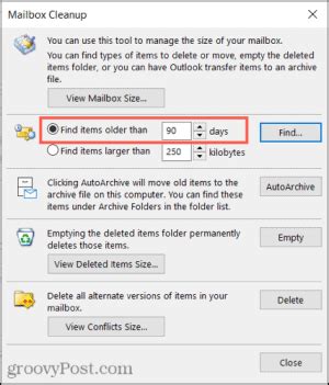 How To Find And Delete Emails By Date In Microsoft Outlook
