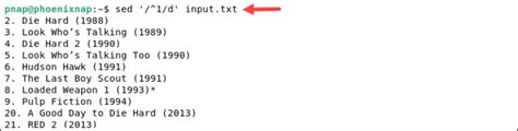 How To Use Sed Command To Delete A Line With Examples