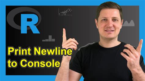 Print Character String To Newline Of RStudio Console In R Example