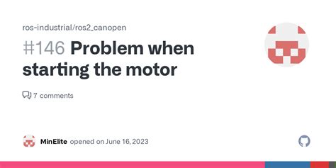 Problem When Starting The Motor · Issue 146 · Ros Industrialros2